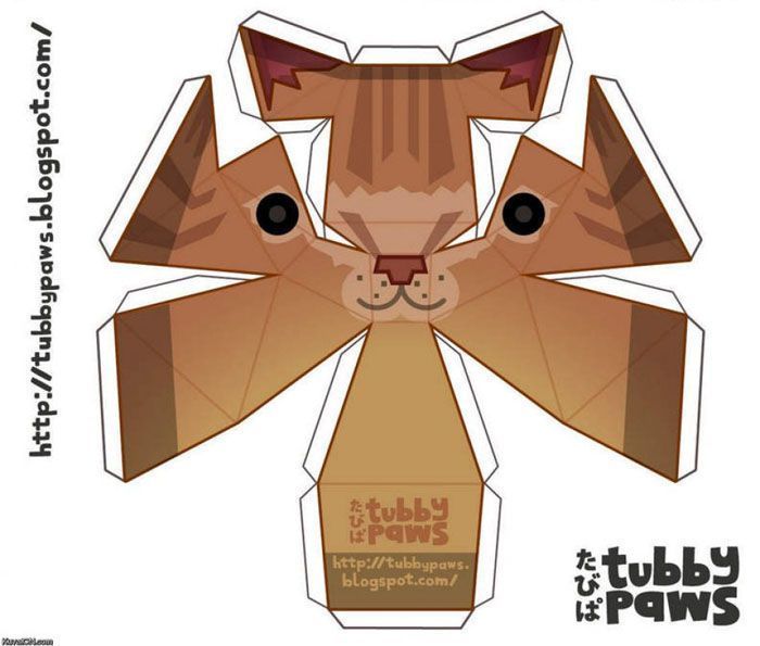 Monorail Cat Papercraft