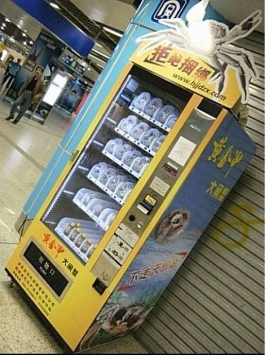 Crab Vending Machines in China | UNP